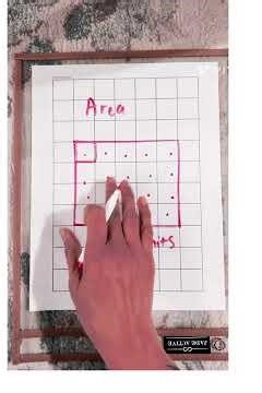 Area on Grid Paper (for Young Learners) #mathmatters #maths