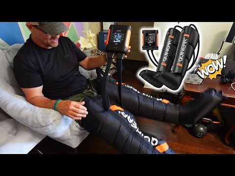 Cordless Air Compression Leg Recovery System - Unboxing/Testing