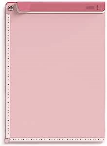 Clipboard with Storage, Side Opening Waterproof File Folder，Plastic Storage Clipboards with Pen Holder, A4 Size 12.8 x 9 in, Letter Size Smooth Writing for Work, Red