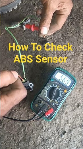 How To Check ABS Sensor# ABS Sensor Check Malti meter#ABS Sensor Check #