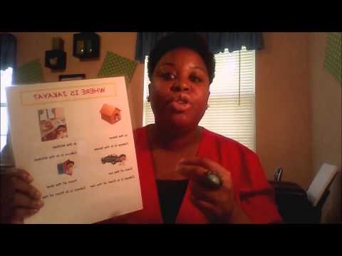 Speech Therapy Technique: Identifying and Using Spatial Concepts