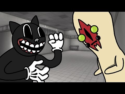 Cartoon Cat VS SCP-173 (FlipaClip Animation)
