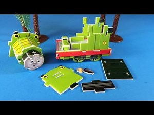 Thomas and Friends Toy Train Percy the Small Engine Making like Mega Bloks