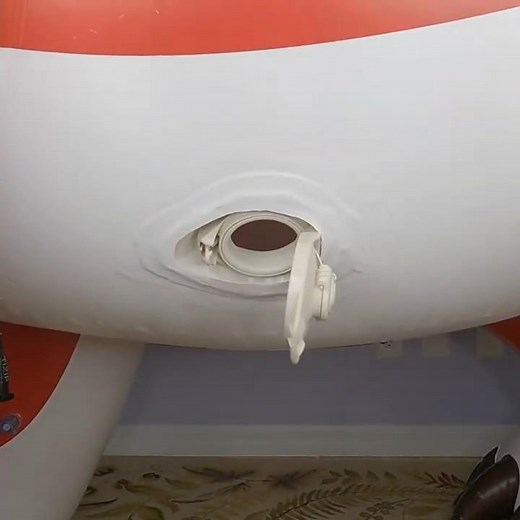 Huge Inflatable Dragon Has a Giant Valve