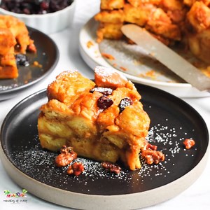 8.4K views · 61 reactions | Incredibly moist and delicious pumpkin bread pudding cooked in the Instant Pot. The pumpkin puree mixed with warming spices, eggs and milk makes for the perfect custard base. If you enjoy bread pudding this easy recipe is a must-try! #ministryofcurry #instantpot #breadpudding #foodonfacebook Full Recipe: https://ministryofcurry.com/pumpkin-bread-pudding-instant-pot/ | Ministry of Curry | Facebook