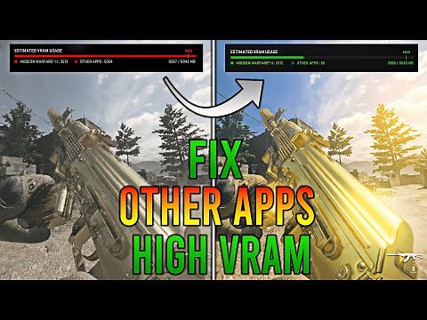 How To Fix Modern Warfare 3 OTHER APPS High VRAM Usage, Performance Issues on PC Warzone 3