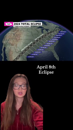 2024 Total Solar Eclipse Path and Duration
