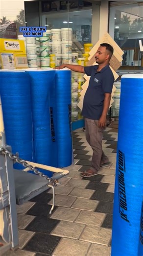 🛡️ Protect your tiles in style with Supreme Dura Protector Floor Protection Sheet! Perfect for renovation sites, painting, or interior work — durable, reusable & easy to lay 💪 Available now at Nova Sanitary & Tiles, Thodupuzha 🏠 📲 Call 9961823050 | 🚚 Delivery All Over Kerala #FloorProtection #SupremeDuraProtector #RenovationEssentials #NovaSanitaryAndTiles #TileProtection #InteriorWork #KeralaBuilders #ConstructionMaterials #ProtectYourFloor #NovaThodupuzha | Nova Sanitary and Tiles