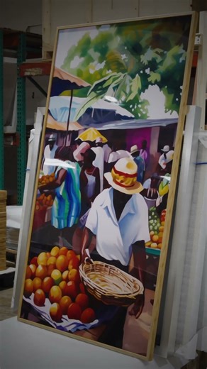 SCALE matters for this art for a hotel.