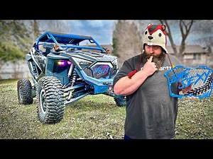 RZR Turbo R Gets All Thingz UTV RZR Aid Tender Springs, A Spring Brake Thingy & A Custom Grill