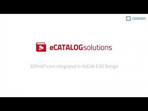 3DfindIT.com integrated into AVEVA E3D powered by CADENAS