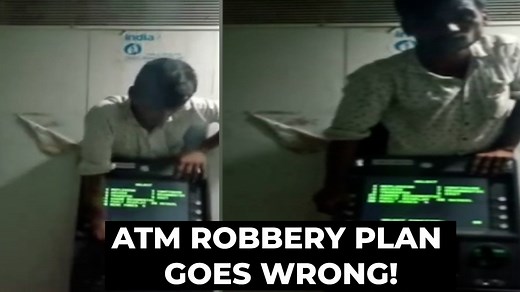 The man was allegedly trying to steal money from the ATM | The Times of India