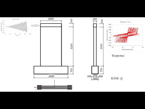 Cyclic loading analysis of concrete reinforced Shear wall using SeismoStruct Software