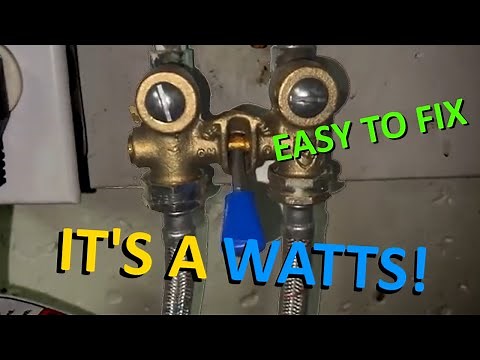 Replacing a Watts Washing Machine Valve