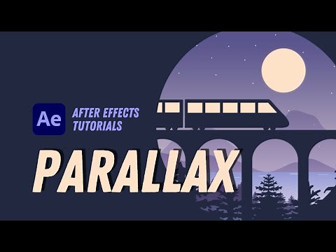 Parallax Landscape Animation - After Effects Tutorial #36