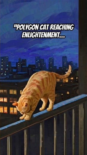 Polygon Cat’s Balancing Act