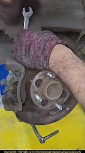 Rear Brake Rotor Replaced #automotive #mechanic #USA