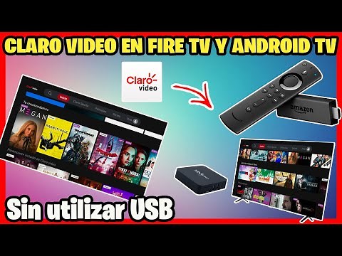 This is how to install CLARO VIDEO on your FIRE TV STICK and TVs with ANDROID TV