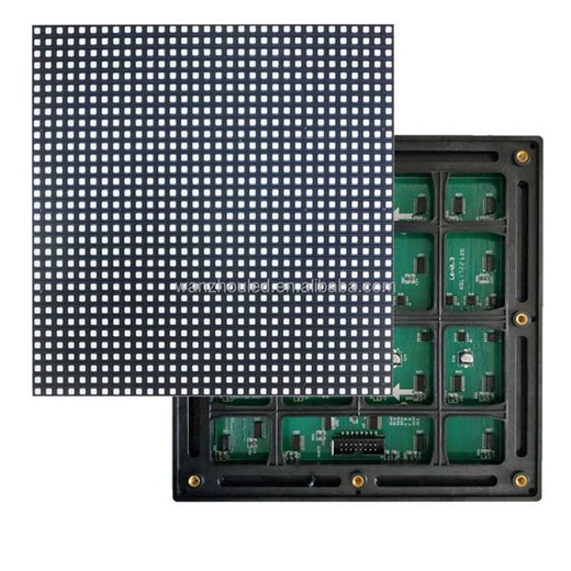 P6 Outdoor Display LED Module 192*192mm Full Color SMD3535 Wanzhou Factory Price High Brightness 7000nits Video Wall Screen Pane