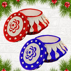 106K views · 713 reactions | beautiful gift box craft ideas with waste glitter foam | My Arts & Crafts | Facebook