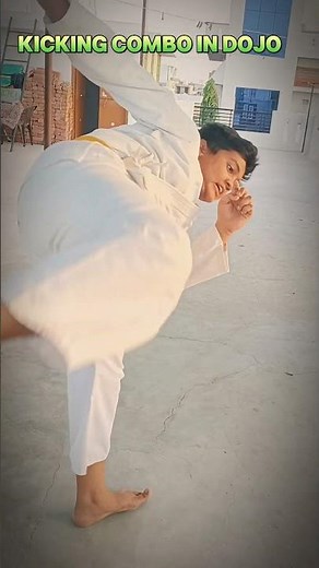 Karate kicking Combination #karatekingkhan #karate