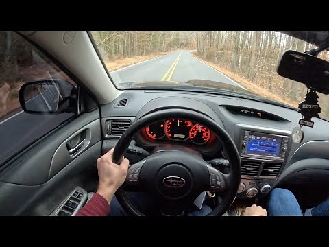 2008 Subaru WRX Hatchback - POV Test Drive