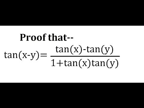 tan(x-y)=(tanx-tany)/(1+tanx.tany) trigonometry identites proof || tan(x+y) formula || #tan(x-y)