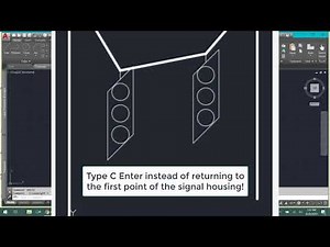 Tips for the Traffic Signals Drawing in AutoCAD 2019