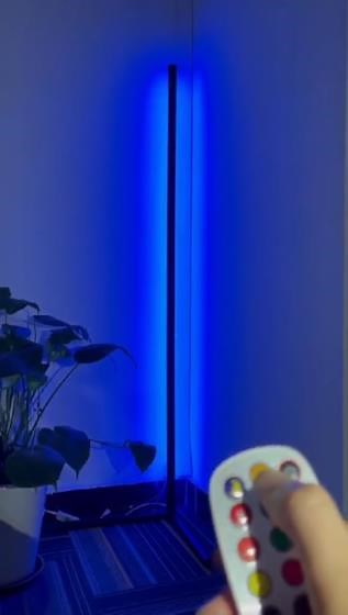 Corner Floor Lamp,  RGB Color Changing LED Floor Lamp