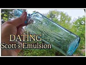 2024 Dating Scott's Emulsion Bottles Cod Liver Oil Versions & Burdock Blood Bitters Bottle Digging ©