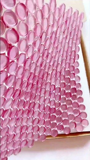 Pink Penny Round Glass Mosaic Tile｜Elegant Pink Mosaic for Bathroom & Kitchen