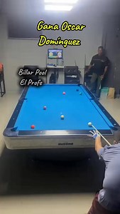 Bola 9 gana Oscar Dominguez_Pro Pool Player #pool #billiards #tresbandas #snooker #billares #8BallPool #cucuta #billar #9ball #bogota #barranquilla | Billar pool el profe