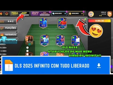 Como Ter Dinheiro Infinito no DREAM LEAGUE SOCCER 25!! - DLS 2025!