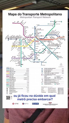 12K views · 50 reactions | ️ Aprenda a usar o Mapa Metropolitano de...