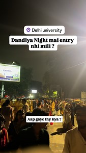 Dandiya night ke entry close ‼️😅 . . . . . . . #GuyFromDelhi #DelhiDiaries #DelhiVibes #DelhiNCR #ExploreDelhi #Dilliwala #DilSeDilli #DelhiLifestyle #DelhiCity #WanderDelhi #DelhiPhotographer #HiddenGemsDelhi #DelhiTravel #DelhiExplorer #DelhiFoodie #DilliKeSwad #DelhiEats #DelhiStreetFood #CafeHoppingDelhi #FoodieFromDelhi #DelhiFoodBlogger | Rohini walee
