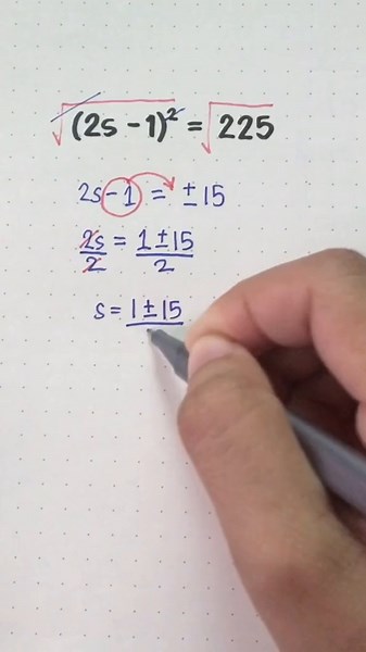 How to Extract Square Roots in Quadratic Equations