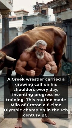 798K views · 10K reactions | Milo of Croton was a 6th century BC...