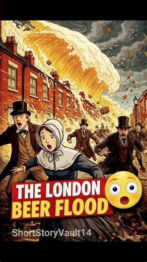 When Beer Flooded the London Streets 🍺😳 #shorts #historyfacts