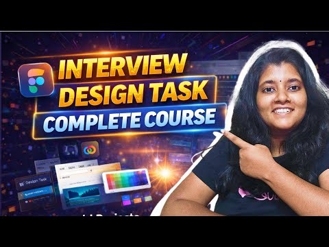 How to Crack Design Tasks in Interviews | Complete Course Overview #telugu #telugudesinger