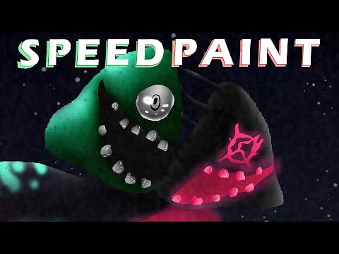 Neo Lemon Demon/Monster SpeedPaint Drawing (Friday Night Funkin' Neo 3.0)