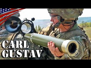 US Army M3 Carl Gustav Recoilless Rifle Firing: TPT 141 & FFV 553B Round - カールグスタフM3無反動砲の発射訓練・アメリカ陸軍