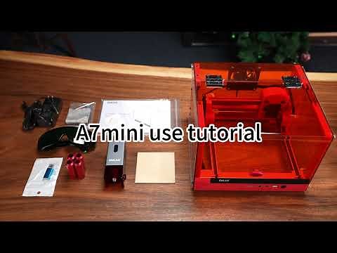 DAJA A7 Mini&Pro Machine Assembly+Computer&Mobile Software Tutorial (English Version)
