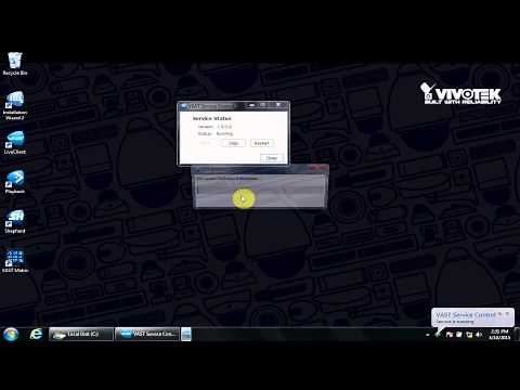 Vivotek - VAST Tutorials - 08 troubleshooting service control and import export utility