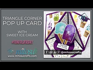 Triangle Corner Pop Up | #funfoldfriday E5