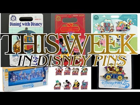 Club 33, Dining with Disney finally ends, & 2026 pin calendars | This Week in Disney Pins Episode 23