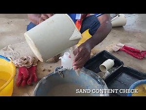 Polymer Testing for Bore Pile