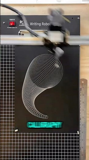 Meet the CNC Pen Plotter: Precision Writing & Drawing! #shorts