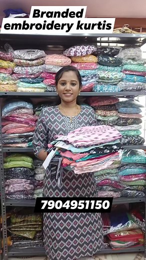 3.1K views · 29 reactions | Branded Embroidery office wear kurti Size...