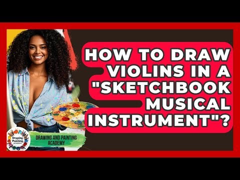 How To Draw Violins In A "Sketchbook Musical Instrument"? - Drawing and Painting Academy