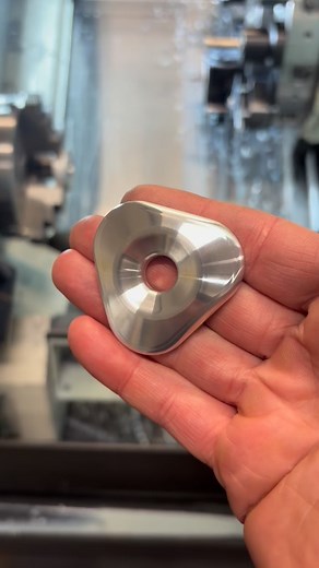 1.9K views · 15 reactions | Making triangles on the lathe today. Whatever next?! #cncmachining #metallathe | Pinner Machine Shop | Facebook